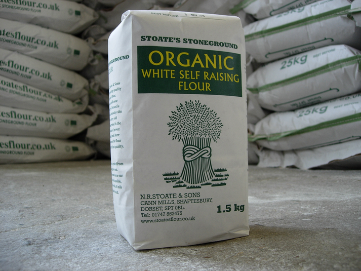 Organic Stoneground Self-Raising White Flour – Stoates Stoneground Flour