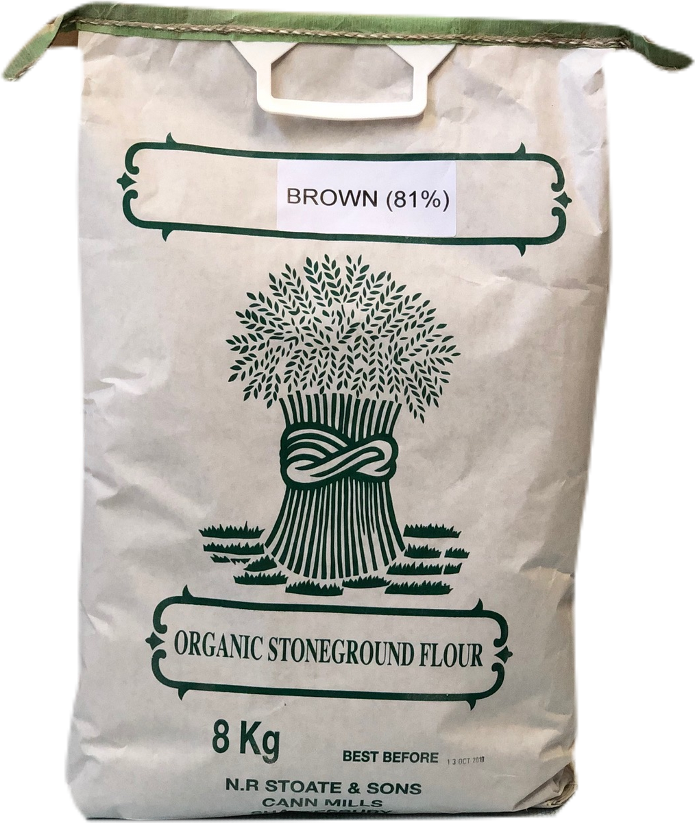 Organic Stoneground 81% Brown Flour | Stoates Stoneground Flour