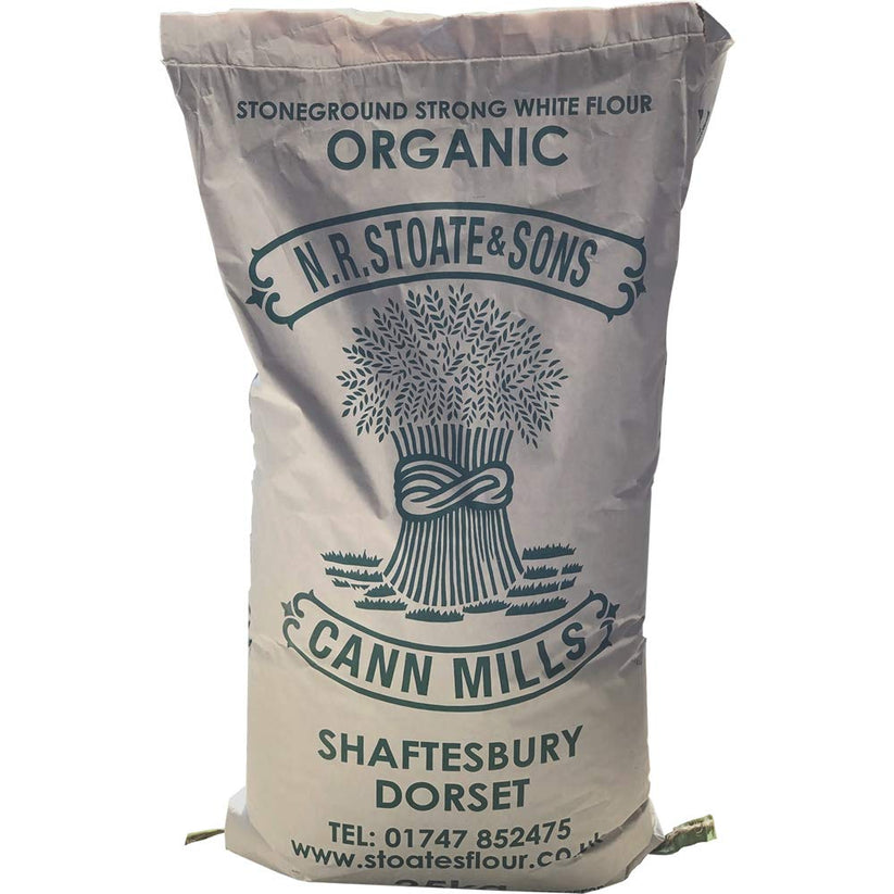 Organic Stoneground Strong White Flour – Stoates Stoneground Flour